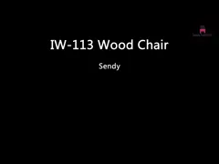 Dining Wood Restaurant Chairs Nordic Fabric Low Back For Indoor