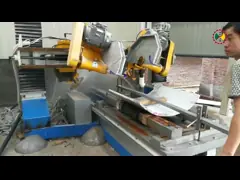 Automatic Stone Column Cutting Machine Edge Trimming High Accuracy