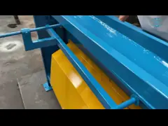 Metal Sheet Laser Cutting Machine Shearing 4kw Foot Operated