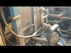 Filter Press Air Driven Double Diaphragm Pump 8.3 Bar For Water Treatment
