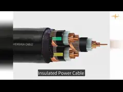 High Voltage XLPE Insulated Power Cable 6 / 10kV Nature Color