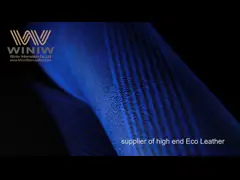 Microfiber Automotive Faux Leather Synthetic Nonwoven Lightweight Eco Friendly