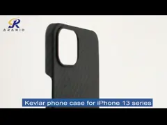 Ultra Thin Aramid Fiber iPhone Case Anti Fingerprint Support Wireless Charging