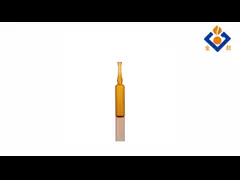 Clear Amber Glass Ampoule Accurate Volume For Medical / Cosmetic