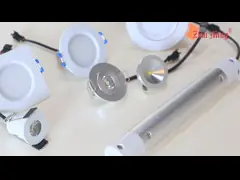 LED Rechargeable Emergency Light Downlight IP20 Ceiling Recessed