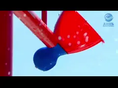 Adventure Park Water Splash Pad Column Fountain Spray Set Fiberglass / SS