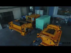 Industrial Solid Waste Shredding Machine 220kW Powerful For Construction Waste