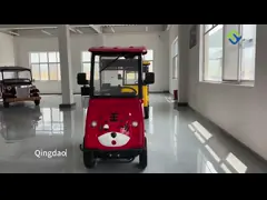 Lithium Battery 8 Passenger Golf Cart Electric 30km/h With Steel Frame