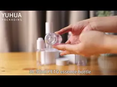 Serum Dropper Plastic Packaging Bottles Empty 30ml For Essential Oil
