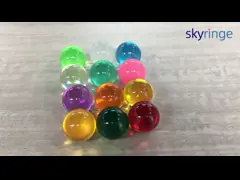 Juggling Resin Ball Acrylic Large Clear Customized Color Size