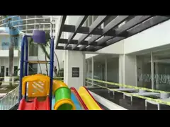 Children Playground Water Slide Fiberglass Anti UV For Aqua Park