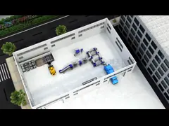 Multipurpose Waste Treatment Machine Continuous Processing PLC Control