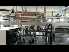 Forming Paper Lunch Box Machine 50/Min Hot Pressing Microcomputer Control