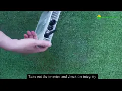 Smart Hybrid Solar System Kit 10kw IP65 Lifepo4 Battery For Energy Backup