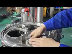 Two Core Cartridge Industrial Water Filtering 1000L/H SS Housing Precision