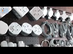 Steel EMT Conduit And Fittings Compression Connector NPT Thread