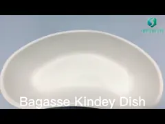 Medical Disposable Kidney Dish 700ml Cane Pulp Class I Waterproof