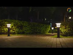 Lawn LED Solar Pathway Lights Long Last Auto On / Off Waterproof