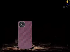 Fashionable Aramid Fiber iPhone Case Full Protection Scratch Resistant