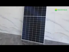 Aluminum Alloy Mono Facial Solar Panel 590W High Efficiency IP68