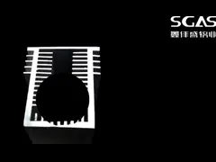 Anodized Aluminium Heatsink Profile Bar Enclosure 6063 Extruded