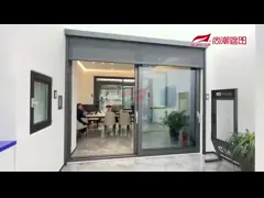 Aluminium Roller Zip Track Blinds Screen Motorized Rainproof For Balcony