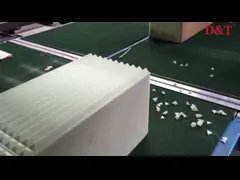 PU Sponge Oscillating Blade Cutter 50HZ Horizontal Cutting High Accuracy