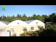 Agricultural Light Deprivation Greenhouse Kit PC Board With Blackout Curtain