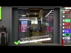 Digital Sliding LED Screen Billboard Moving Full Color Advertising For Bus
