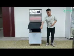 Restaurant Commercial Ice Cube Maker 1860W R404A High Efficiency