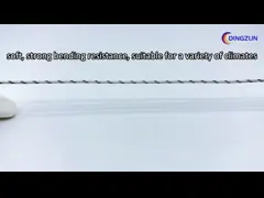 Fiberglass Fire Resistance Cable High Temp Weave For Baking Oven