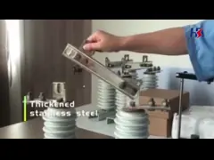 DC Outdoor Disconnector Switch Isolating High Voltage Stainless Steel