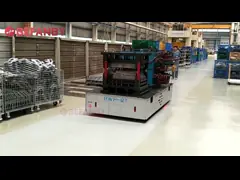 Flexible Trackless Transfer Cart Electric 12 Tons Battery Powered Handling For Mold