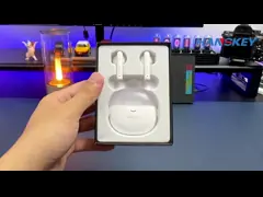 TWS Lightweight Wireless Earbuds Touch Control Translucent Shape Mini