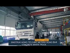 Transit Concrete Mixer Truck 371hp 6 x 4 12cbm Tank EURO II