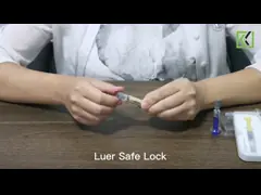 Precise Control Luer Lock Glass Syringe 1ml With Blunt Needle