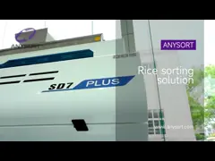 Smart Rice Color Sorter Quality Inspection Chromaticity Perception High Accuracy