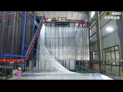 Conveyorised Powder Coating Production Line Pre Treatment 50W