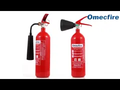 Portable CO2 Fire Extinguisher Cylinder Carbon Steel Red Color