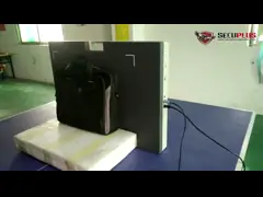 Mobile X Ray Baggage Scanner Machine 3D Image High Accuracy For Security