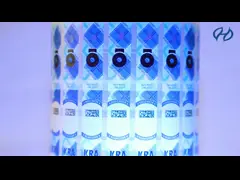 2D / 3D-Winsicherheitsetiketten gegen Fälschung auf Papierkarton 2D / 3D-安全性掲示板は,紙製品に使用される安全性掲示板である.