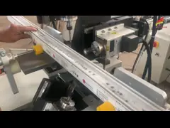 Water Slot PVC Window Door Machine Milling Length Adjustable Automatic