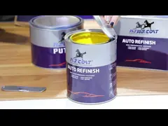 Bright Automotive Top Coat Paint 2K Gloss High Hardness Strong Adhesion