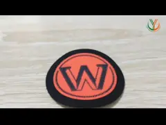 Silicone Custom Clothing Patch Microfiber Printed Transparent For Garments
