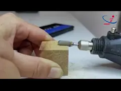 Rotary Cylindrical Carbide Burr Ball Nosed Silver High Performance