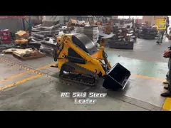 Diesel Engines Mini Skid Steer Loader 13.5Kw For Material Handling