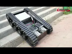 Crawler Steel Rubber Track Undercarriage Chassis For Robot Machinery