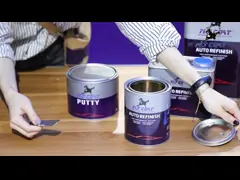 Clear Automotive Base Coat Paint Acrylic Resin High Glossness Weather Resistant