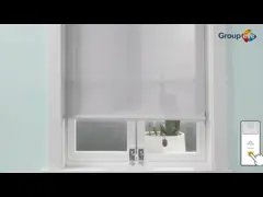 Window Polyester Sunscreen Fabric Ventilation Antistatic Motorized