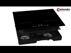 Electric Built In Induction Hob Domino Type Safety Touch Screen